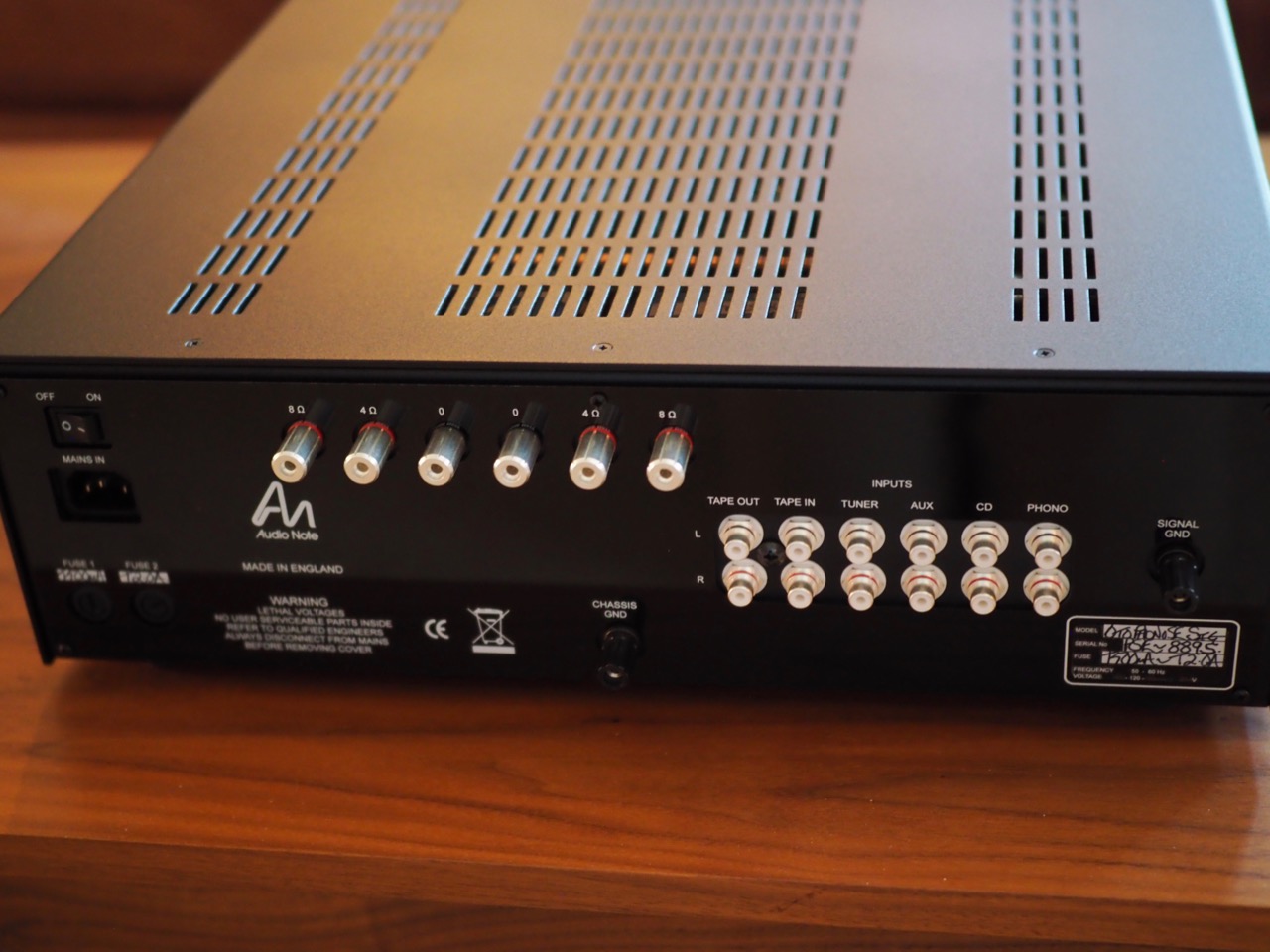 First Listen - The Audio Note UK Oto Phono SE Signature Integrated ...