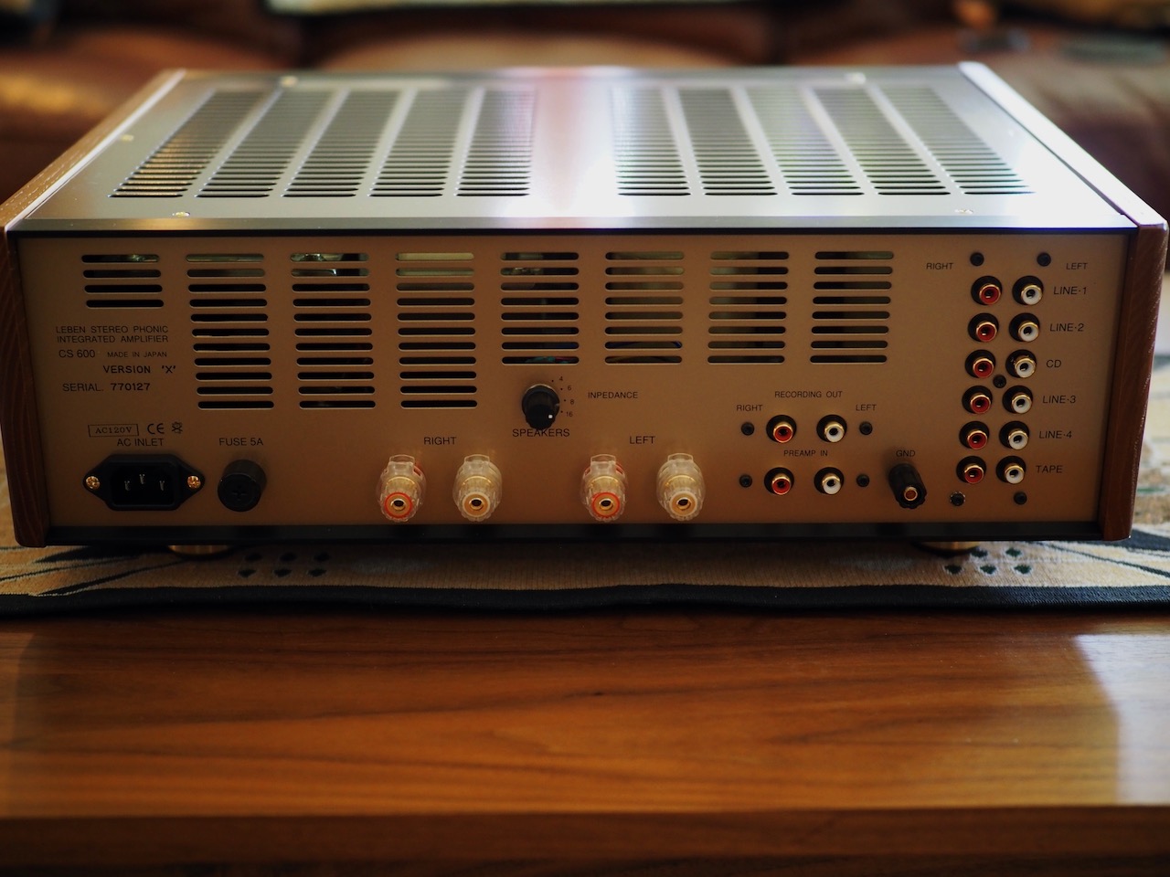 Today's Fresh Catch: The New Leben HiFi Stereo Company CS600X ...