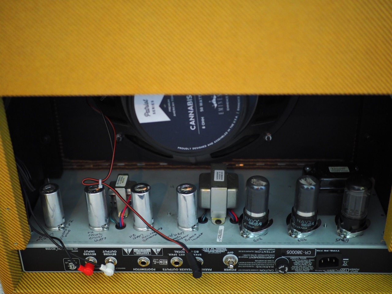 NOS vacuum tubes for the Fender '65 Princeton Reverb reissue guitar ...