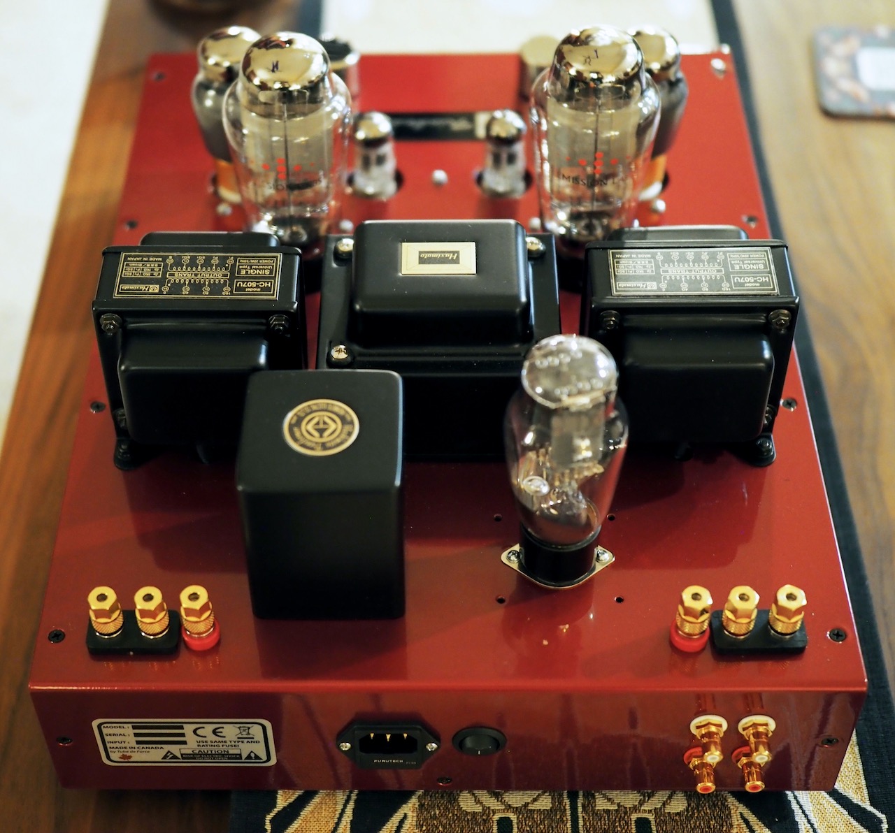 Today's Fresh Catch: The Triode Lab 45 EVO SET integrated amplifier ...